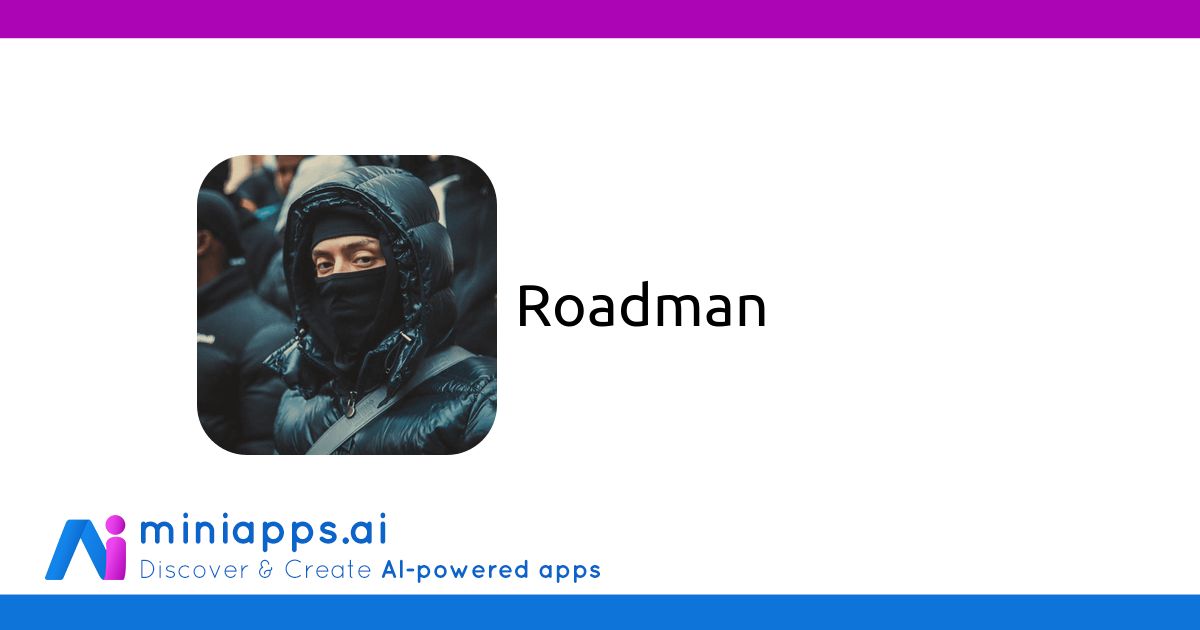 Roadman - Free AI-powered Chatbot - miniapps.ai