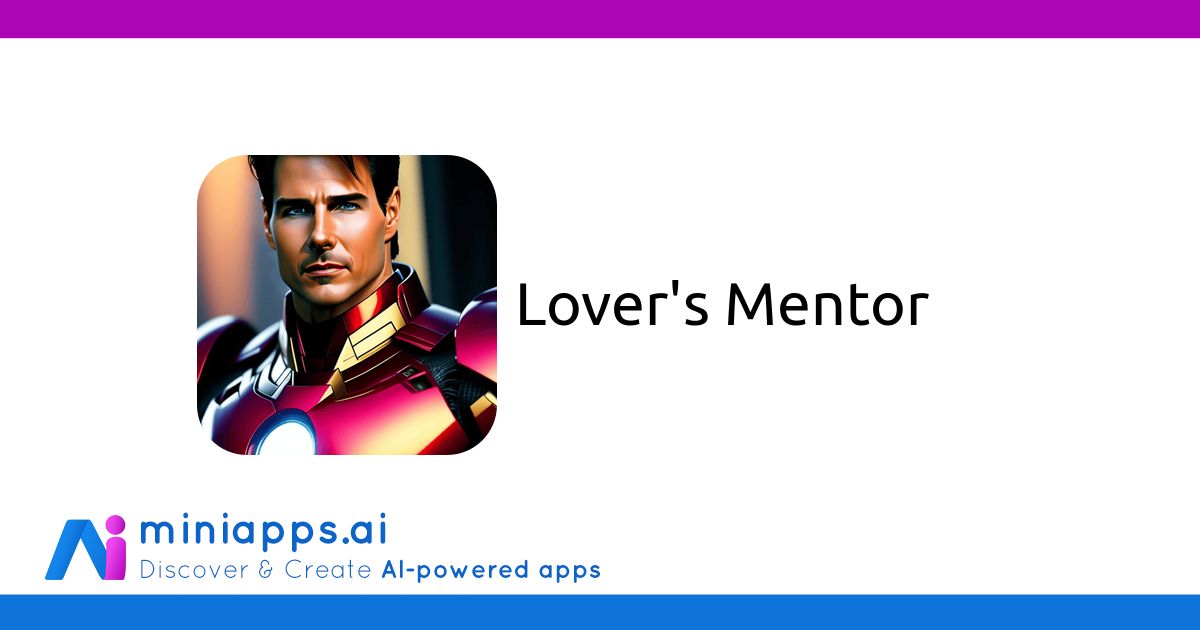 Lover's Mentor - Free AI-powered Chatbot - miniapps.ai