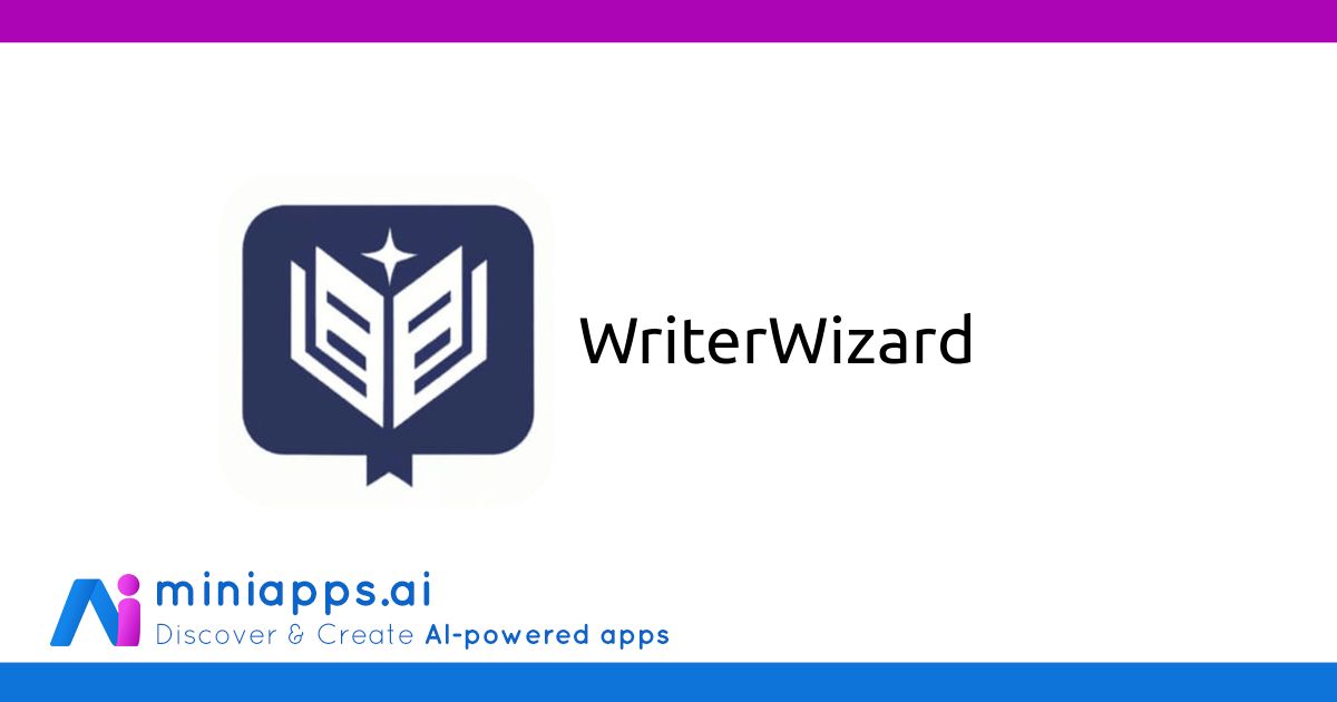 WriterWizard - Free AI-powered Chatbot - miniapps.ai