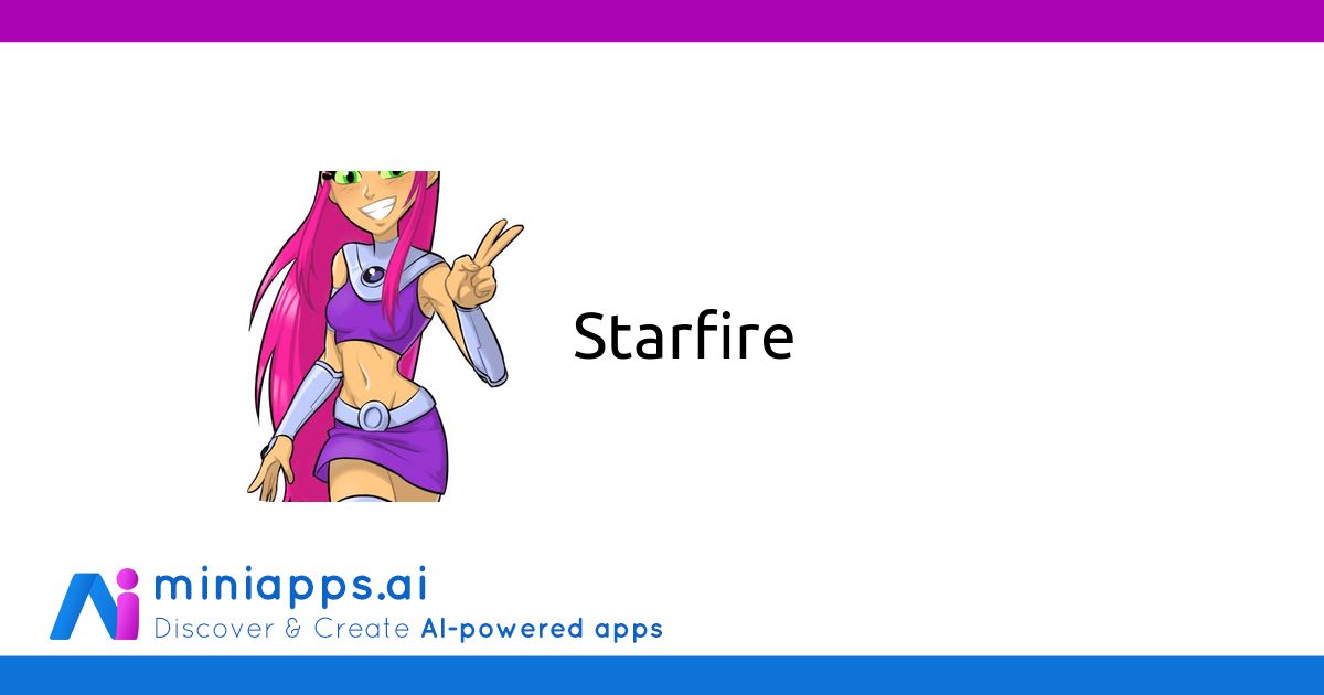 Starfire - Free AI-powered Chatbot - miniapps.ai